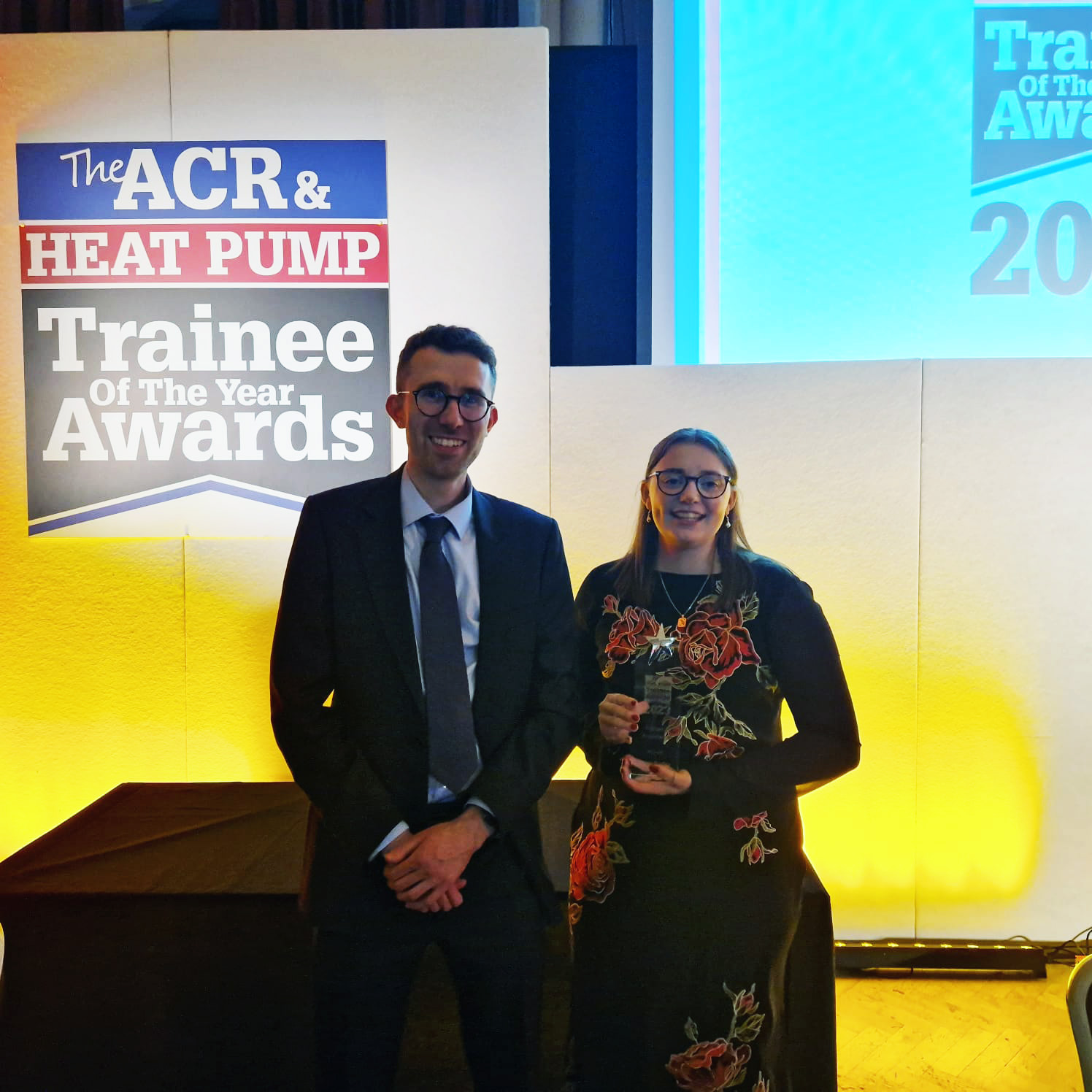 Heat Pump Apprentice Megan Claims “Trainee of the Year” Award