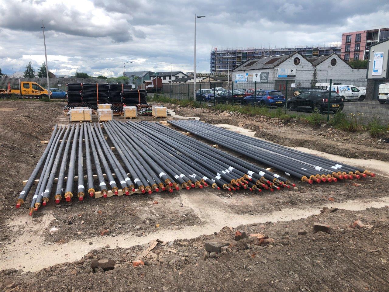 48 Homes Set for Low Carbon Heat in Dalmarnock