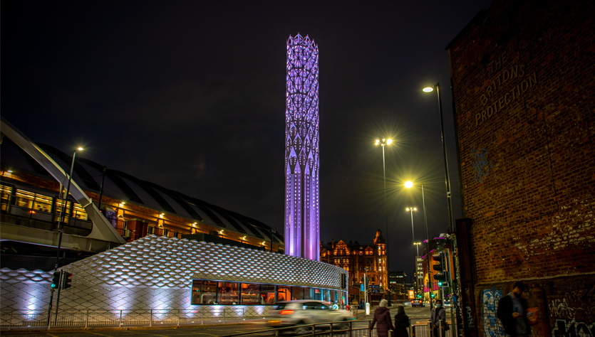 New Manchester landmark shines a light on low carbon heat network