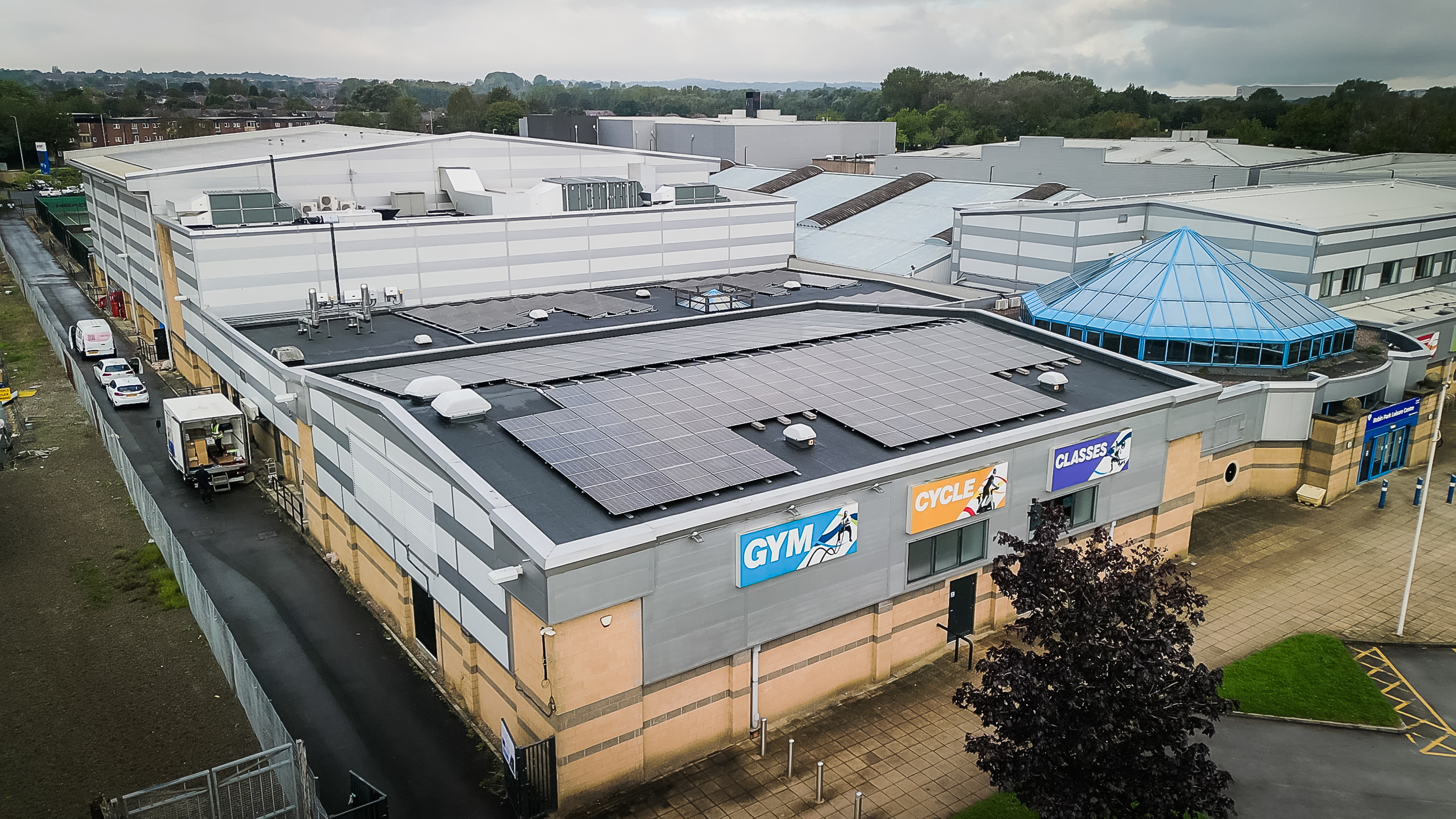 Vital Energi complete solar installation at Robin Park Leisure Centre