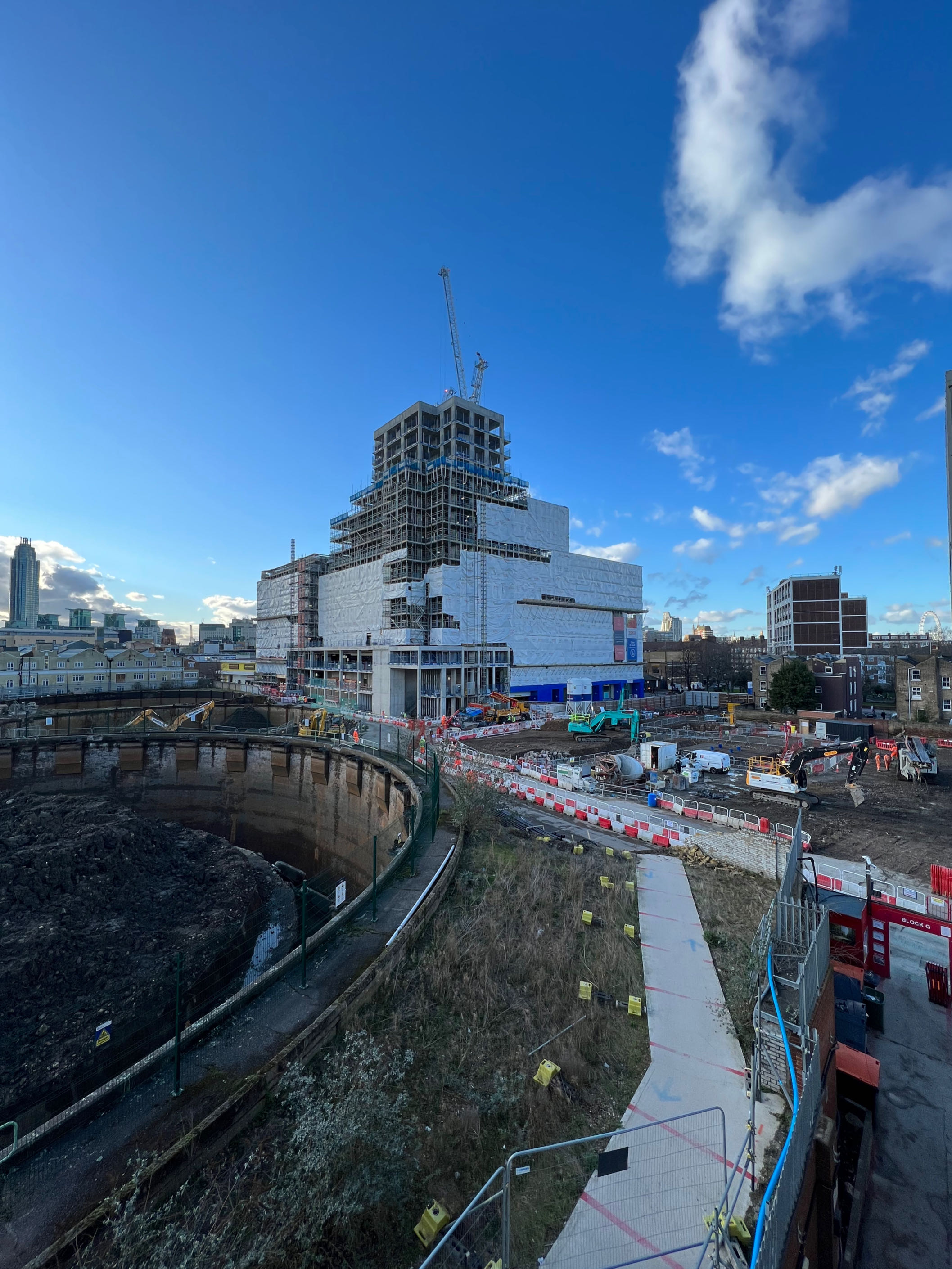 Progress at London's Oval Village