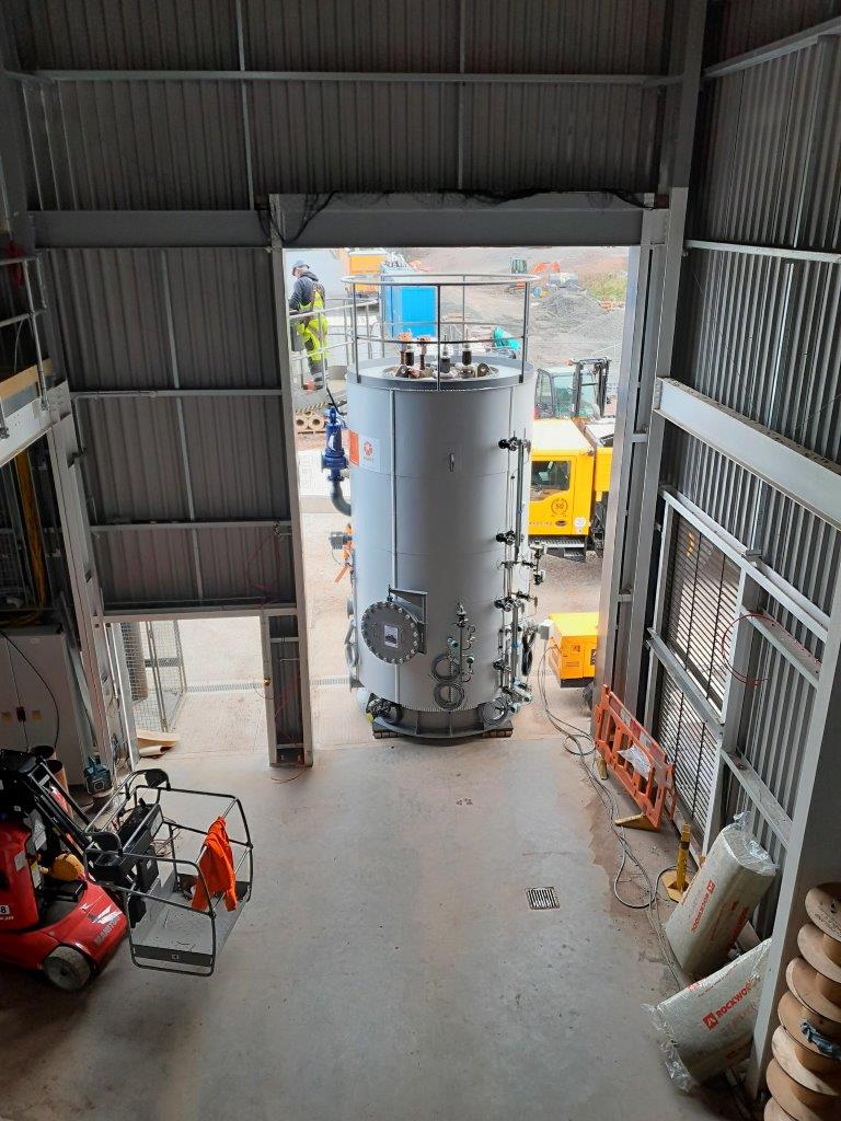 Net Zero Moves A Step Closer As Electric Boiler Arrives At Simpsons ...